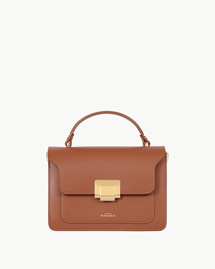 MAISON RINCEAU | Le Petit Apollon Camel - Leather shoulder bag